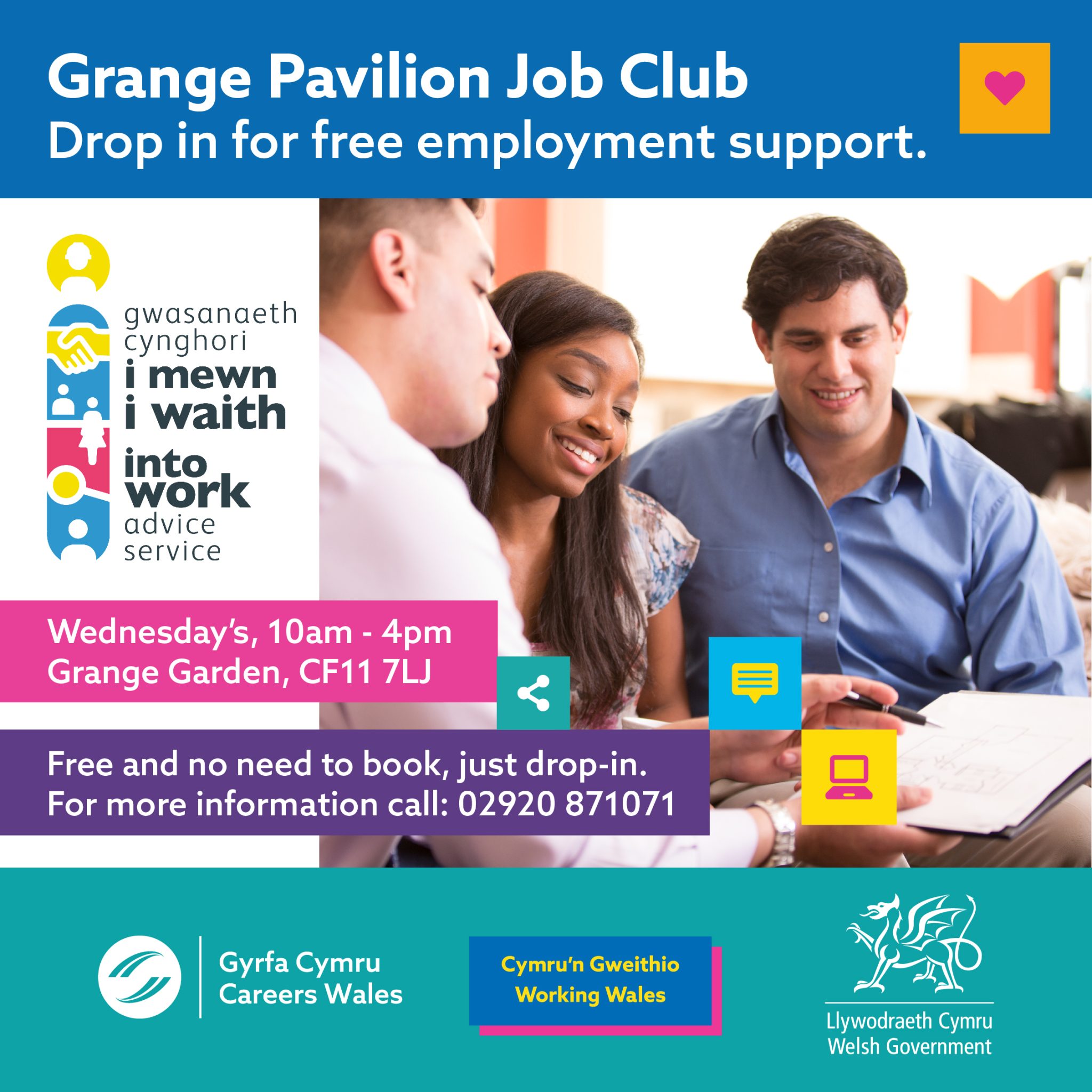 Into Work Services – Grange Pavilion